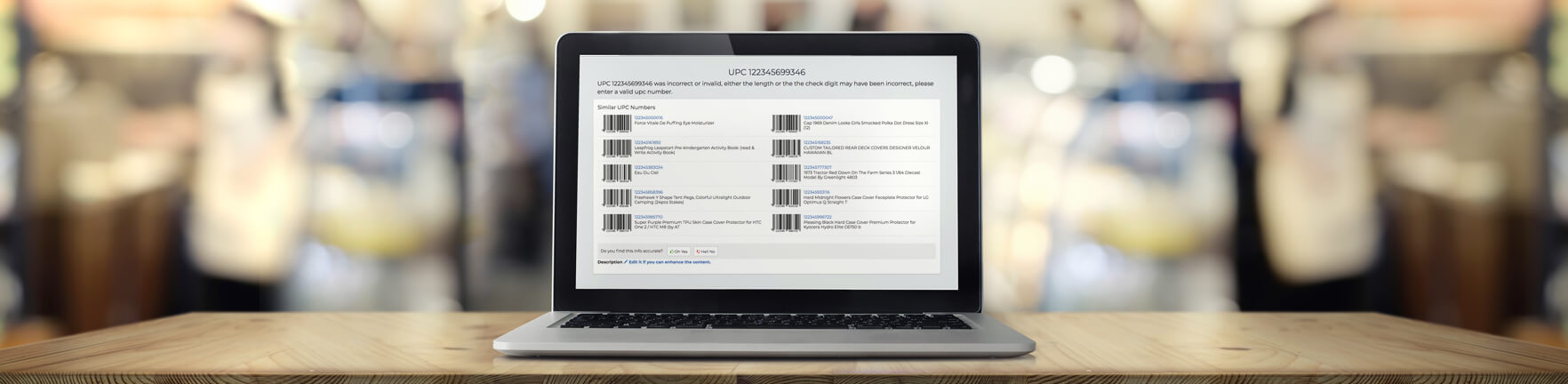 UPC Lookup for Product Info – Barcodes Inc