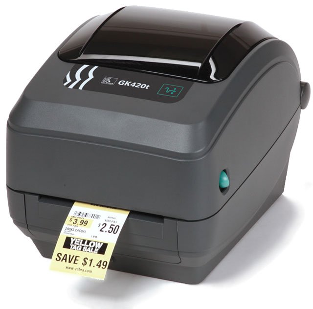 Zebra FINALE-GK420t Barcode Label Printer - barcodesinc.com