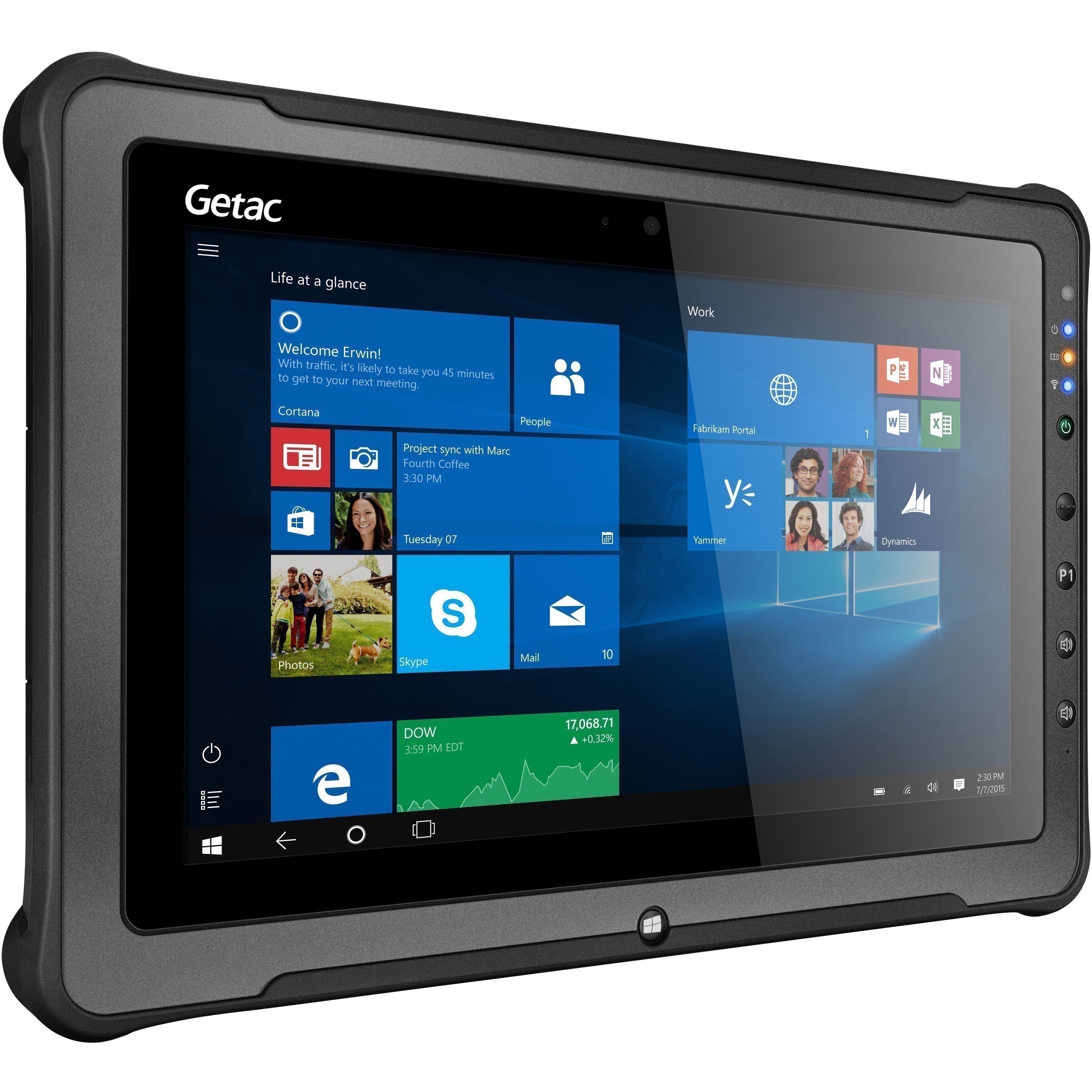 Getac FP2164JA1DCX Tablet - Barcodesinc.com