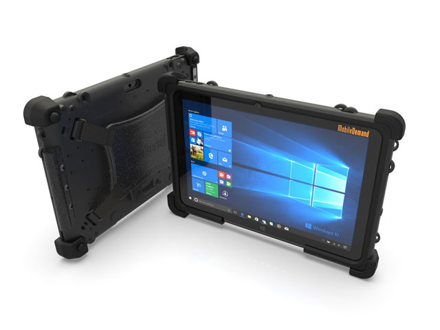 MobileDemand Flex 10B Rugged Lightweight Windows 10 2-in-1 Tablet ...