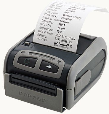 IPCMobile DPP-250MSBTSCMF Receipt Printer - Barcodesinc.com