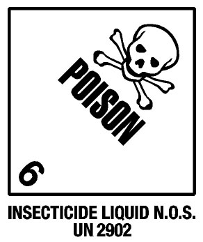 Warning Insecticide Liq. Label - Barcodesinc.com