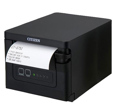 Citizen Citizen CT-S751 Receipt Printer - Barcodesinc.com
