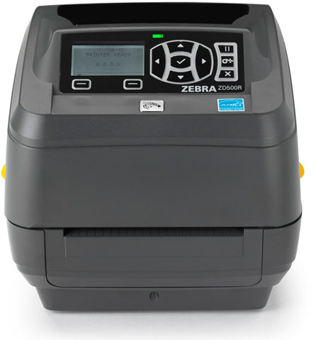 Zebra ZD50043-T013R1FZ-RAILS RFID Printer - Barcodesinc.com