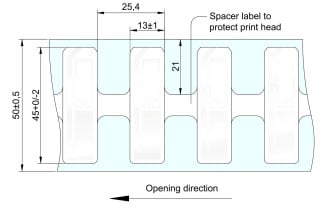 Zebra Silverline Micro II RFID Inlay - Barcodesinc.com