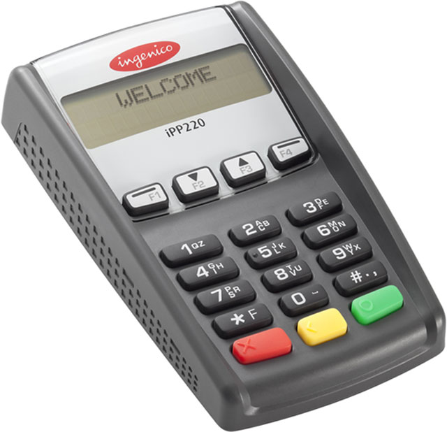 Ingenico iPP220 Payment Terminal - Barcodesinc.com