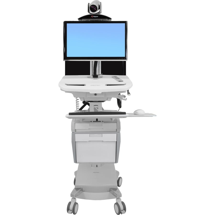 Ergotron SV44-57T1-1 Mobile Cart - Barcodesinc.com