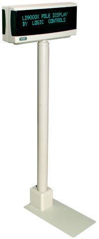 Logic Controls LD9900TUX-GY Customer Pole Display - Barcodesinc.com