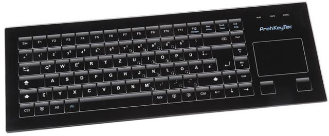 Preh KeyTec InduTouch Alphanumeric Keyboard - Barcodesinc.com