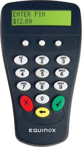 Equinox P1300 Payment Terminal - Barcodesinc.com