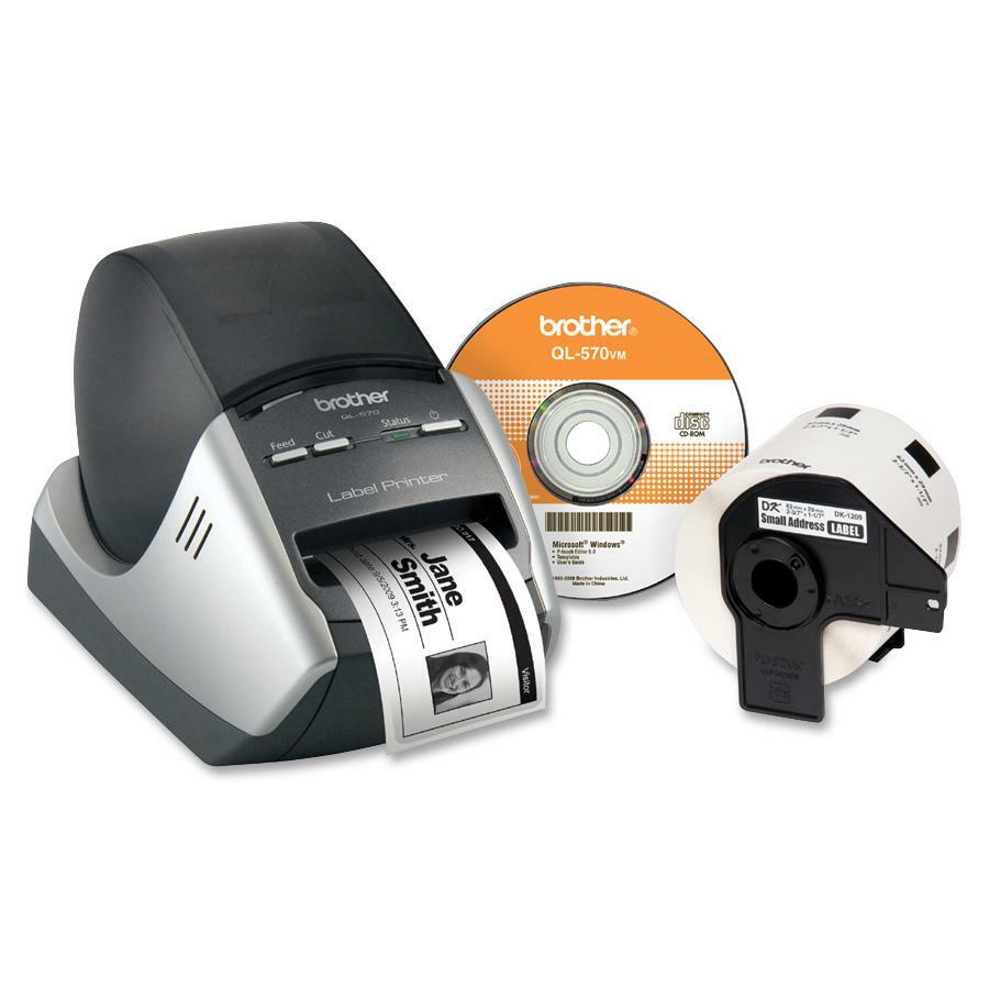 Brother QL-570VM Barcode Label Printer - Barcodesinc.com