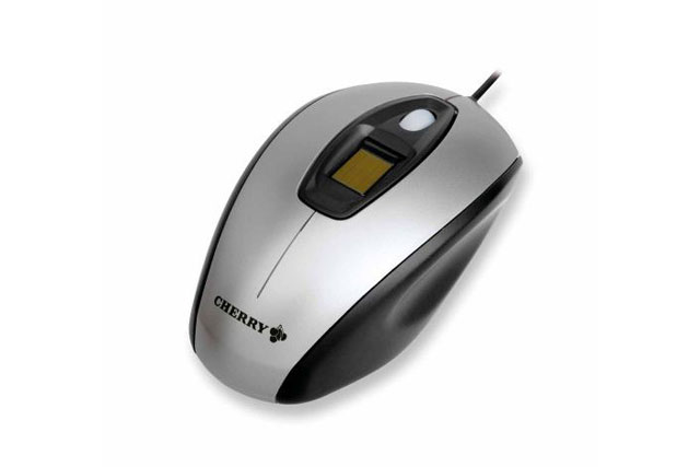 Cherry Biometric Mouse - Barcodesinc.com