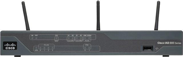 Cisco 880 Integrated Services Routers - Barcodesinc.com
