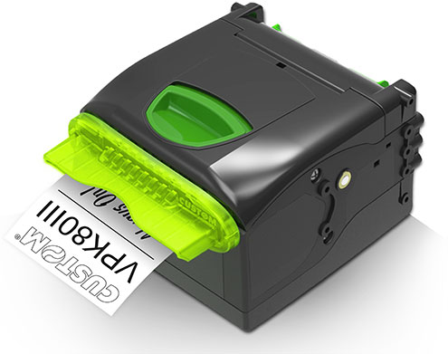 Custom America VKP80III Receipt Printer - Barcodesinc.com