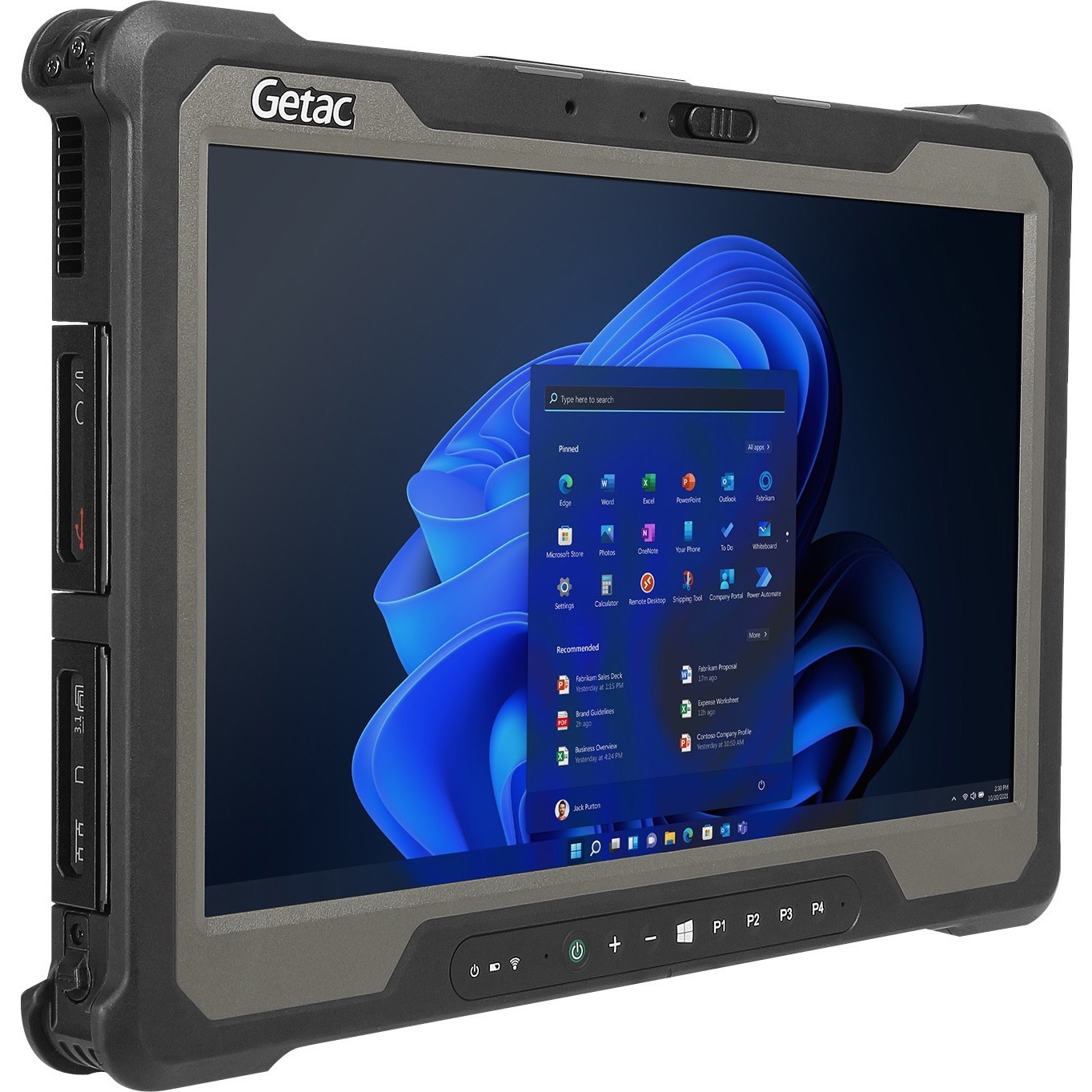 Getac AM2O64QAXBBX Tablet Computer - Barcodesinc.com