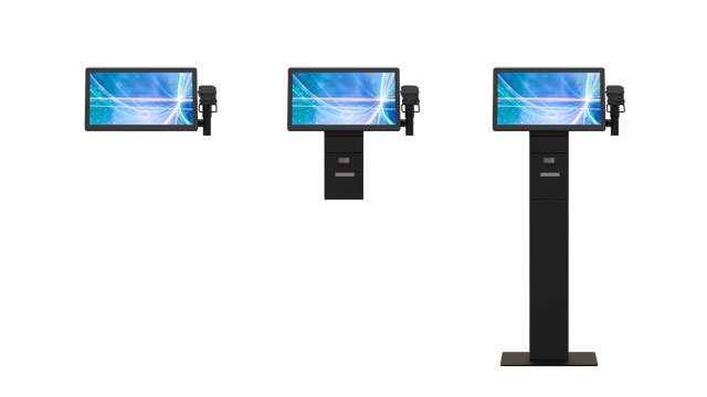 SpacePole SpacePole Kiosk POS Touch Terminal - Barcodesinc.com