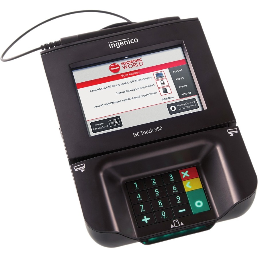 Ingenico iSC350-01P1854A Payment Terminal - Barcodesinc.com