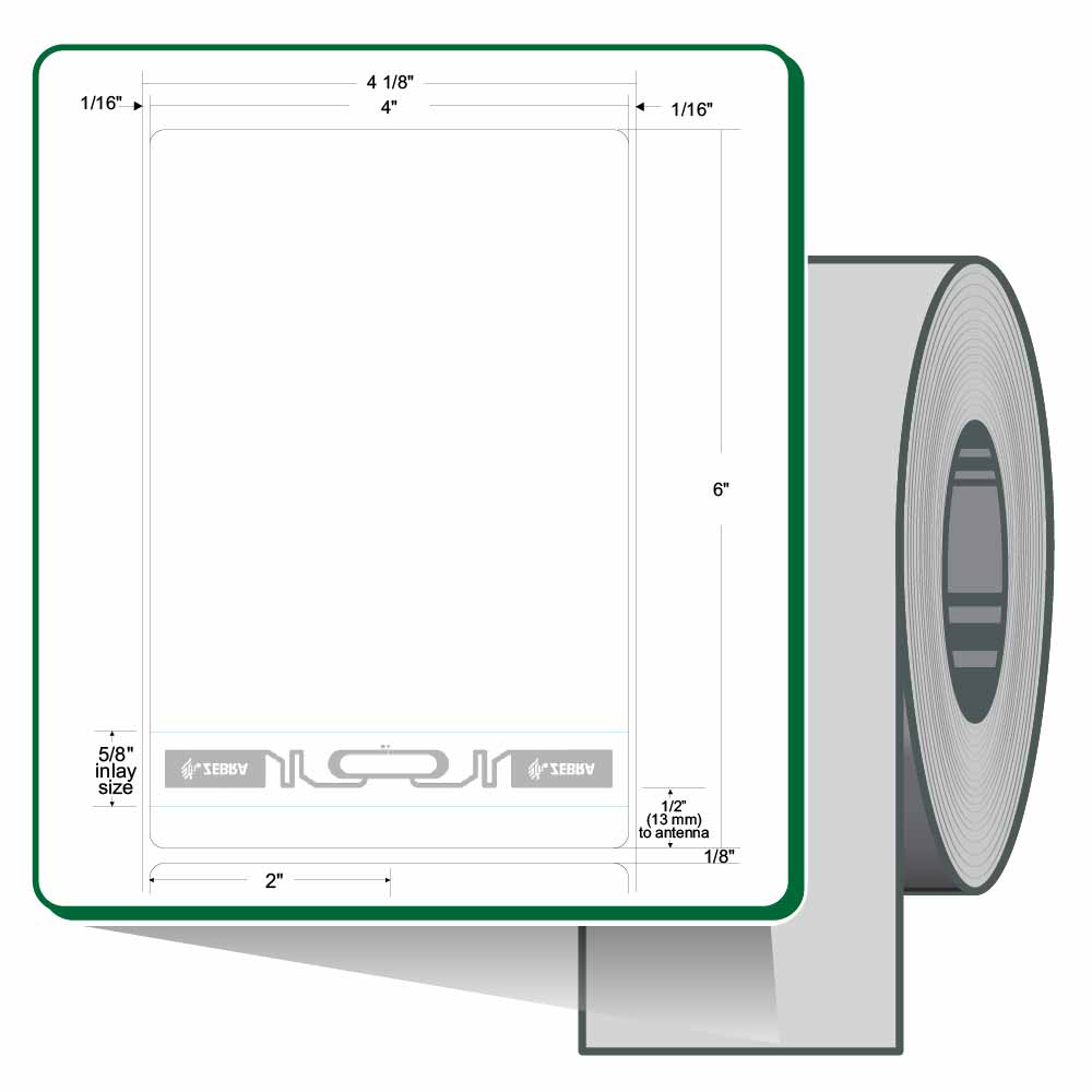 Zebra 10038996 RFID Labels - Barcodes Inc.