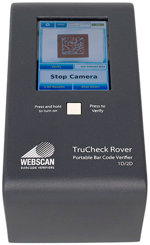 Webscan TruCheck Rover Verifier - Barcodesinc.com