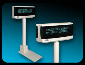 Logic Controls LD9900TUX-GY Customer Pole Display - Barcodesinc.com