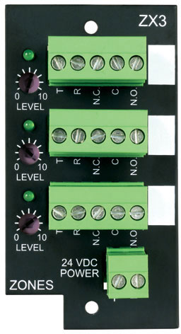 Bogen ZX3 3-Zone Expansion Module - Barcodesinc.com