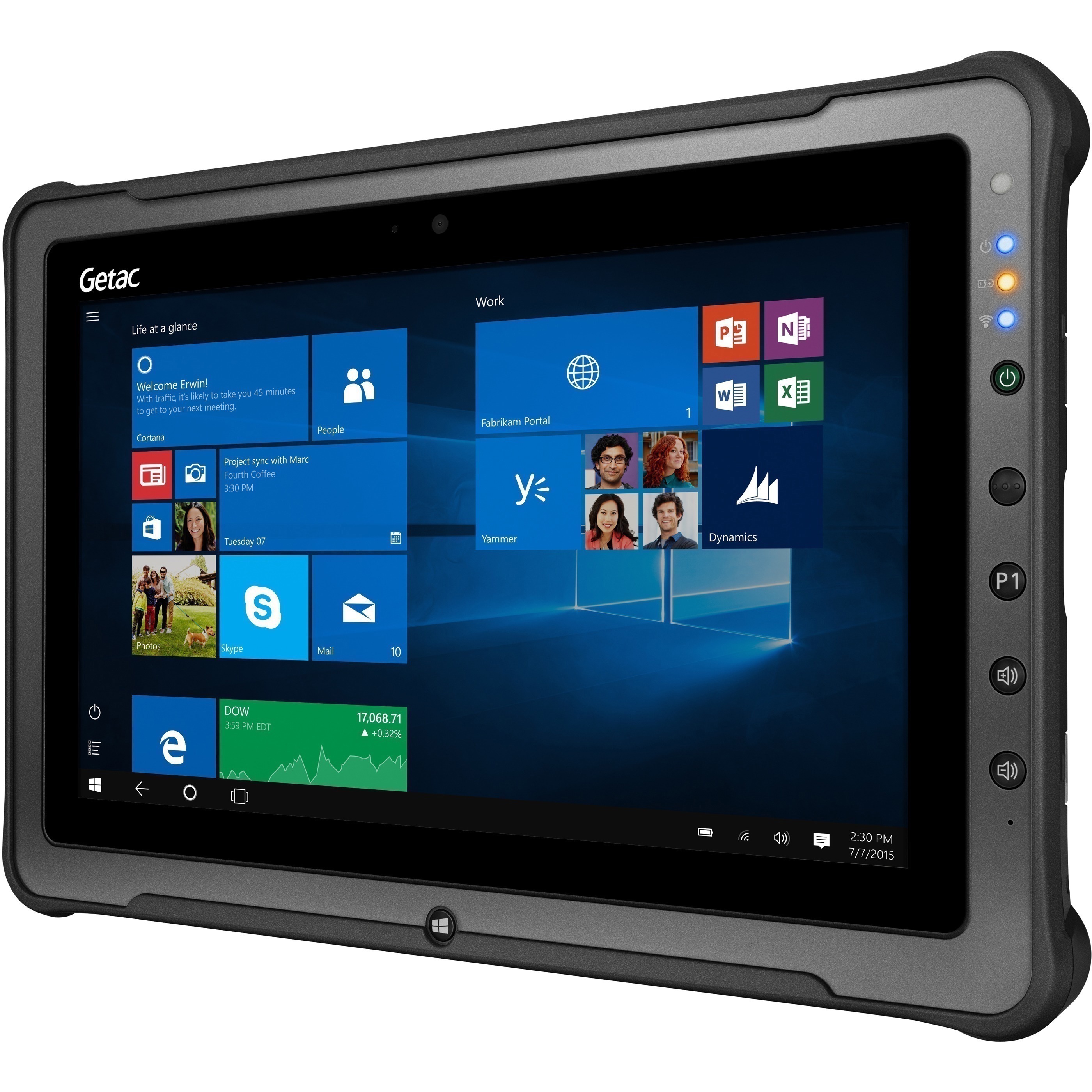 Getac FP21T6JA1DXX Tablet Computer - Barcodesinc.com