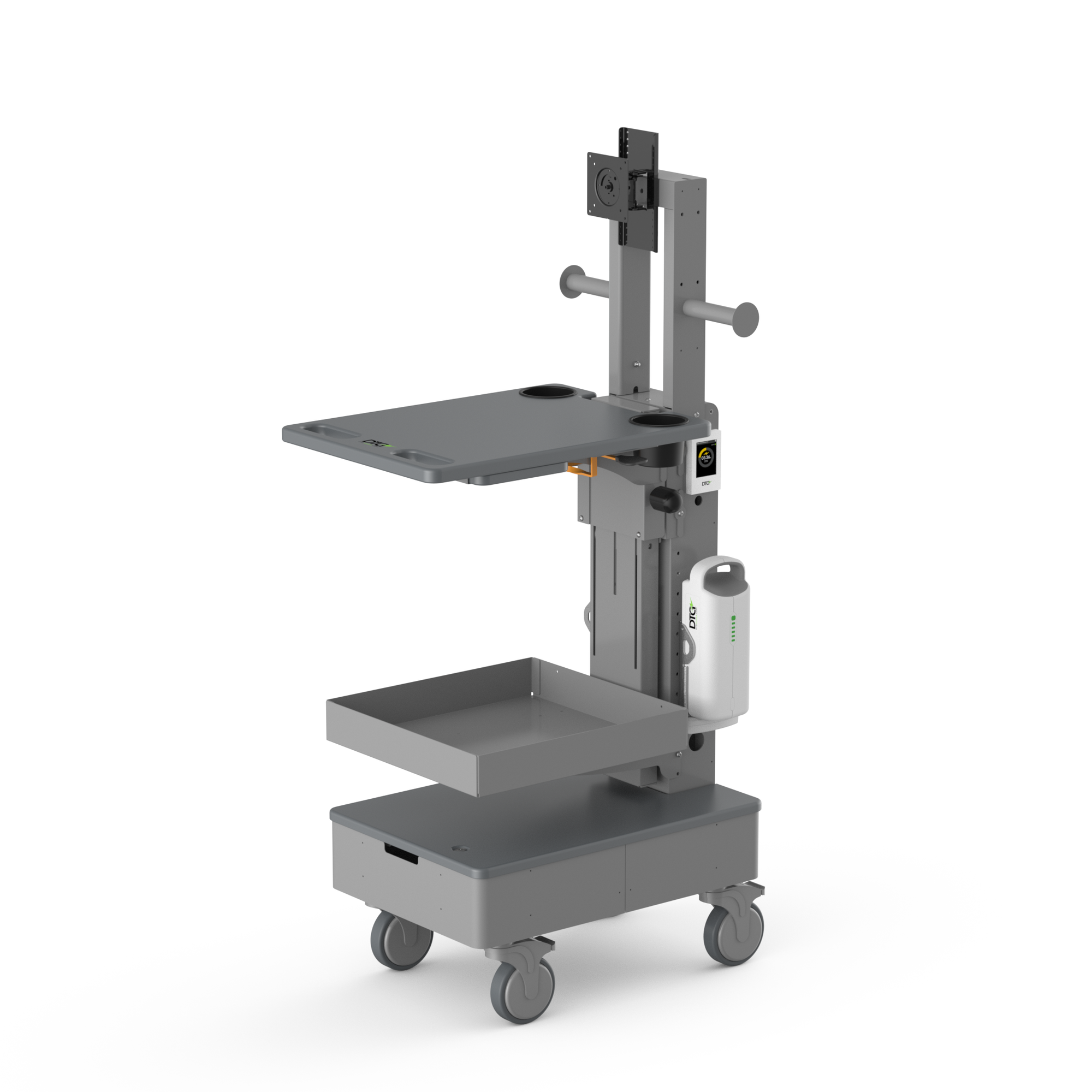 DTG Lithium Battery Powered Industrial Mobile WorkStations Mobile Cart ...