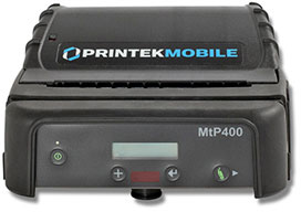 Printek MtP MtP400 Portable Printer - Barcodesinc.com