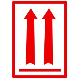 Packing Keep Upright Label - Barcodesinc.com