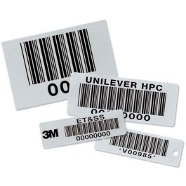 BCI Teflon Coated Metal Bar Code Nameplates - Barcodesinc.com