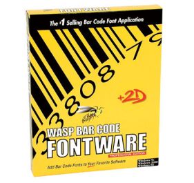 Wasp Bar Code FontWare Bar code Software - Barcodesinc.com