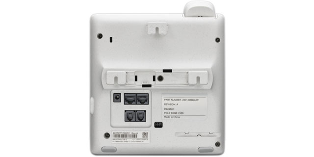 Poly Edge E100 Desk Phone - Barcodesinc.com