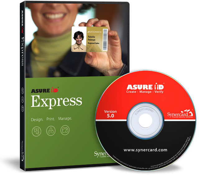 Synercard Asure ID Express ID Card Software - Barcodesinc.com