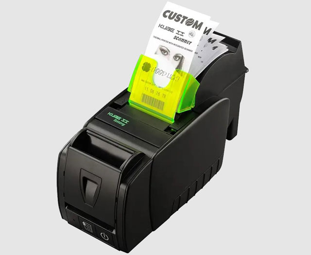 Custom America Kube II Ticket Printer - Barcodesinc.com