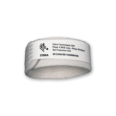 Zebra Z-Band RFID XR RFID Wristband - Barcodesinc.com