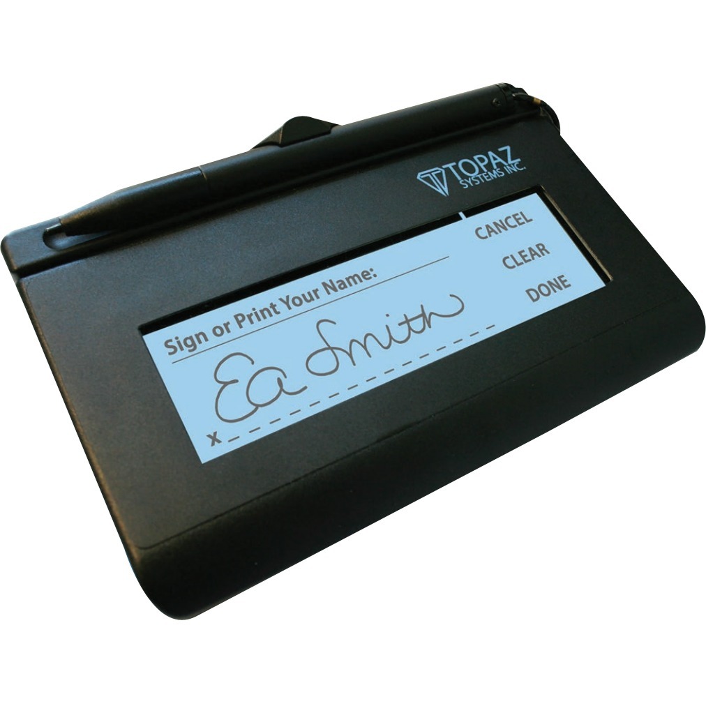 Topaz T-L460-HSB-R Electronic Signature Pad - Barcodesinc.com