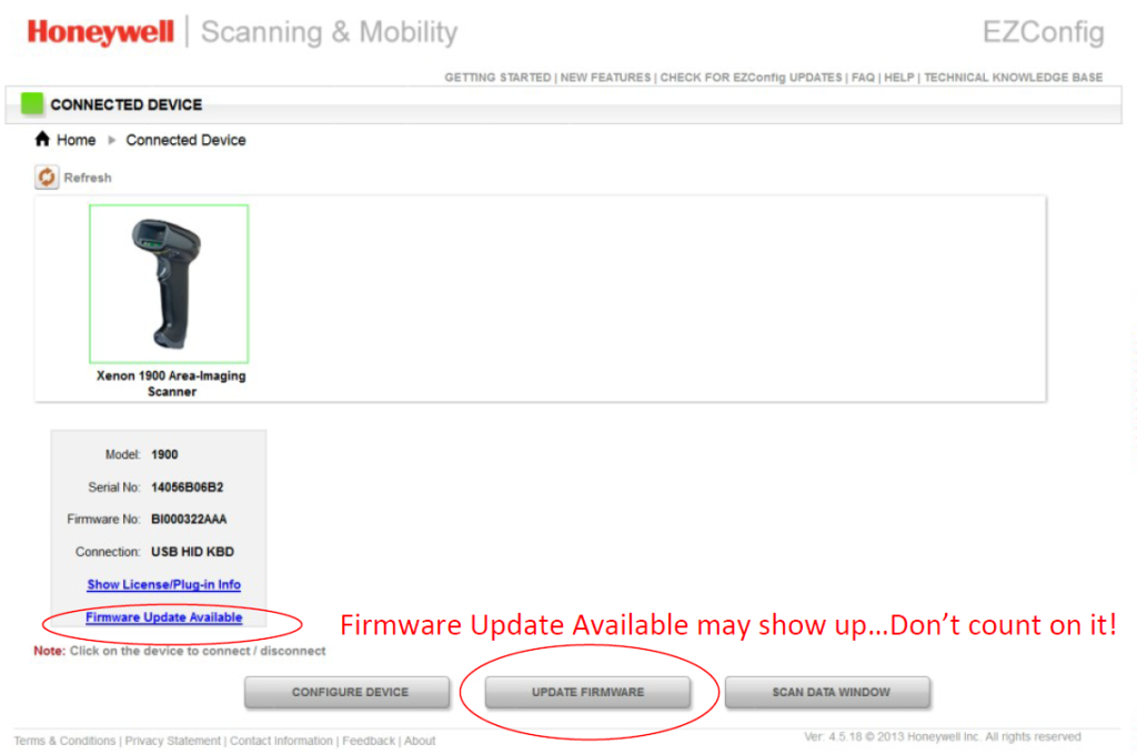 How to Update the Firmware on your Honeywell Scanner-Barcoding News