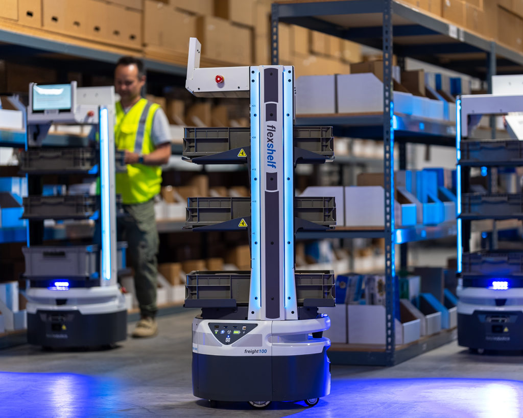 Robotics Services and Deployment from Barcodes, Inc.